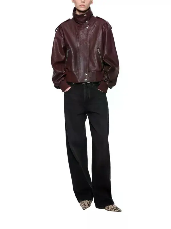 STAND STUDIO Ciara Leather Jacket