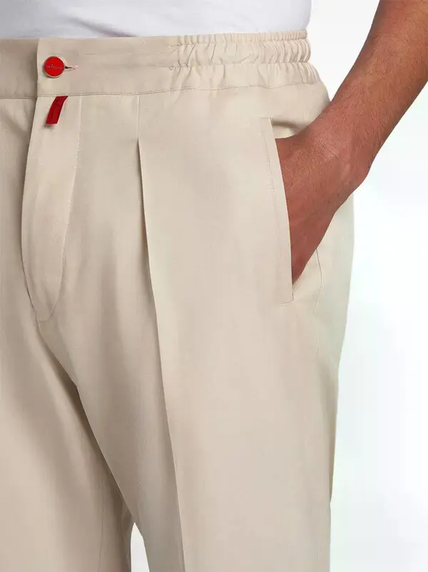 Kiton Cotton Tapered Trousers