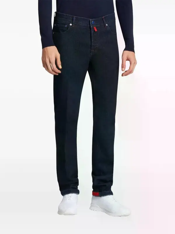 Kiton Slim-fit Five-pocket Jeans