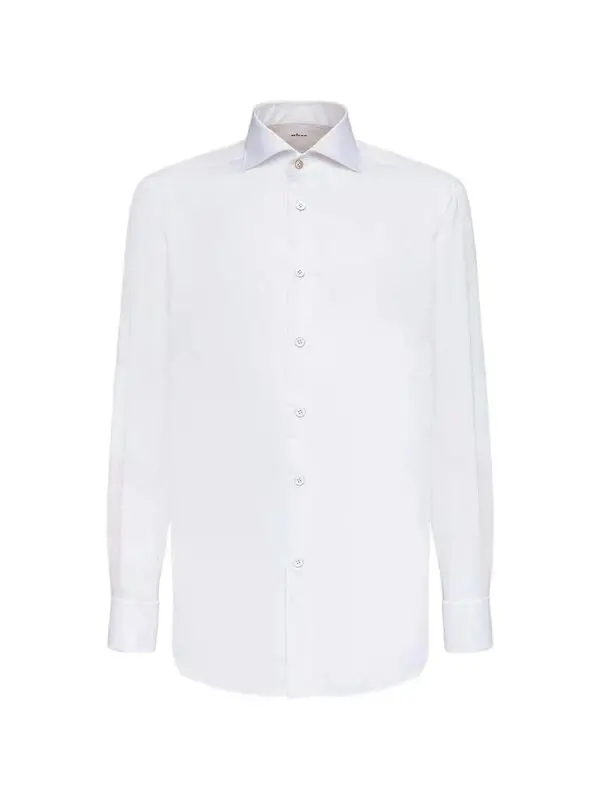 Kiton Mother-of-pearl Button Shirt