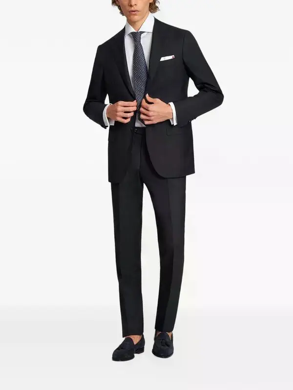 Kiton Mother-of-pearl Button Shirt