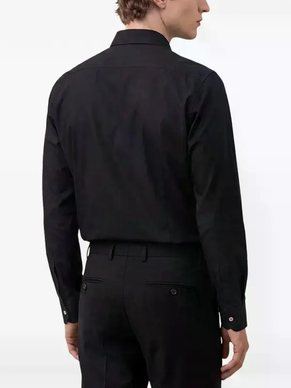 Kiton Low French Collar Shirt