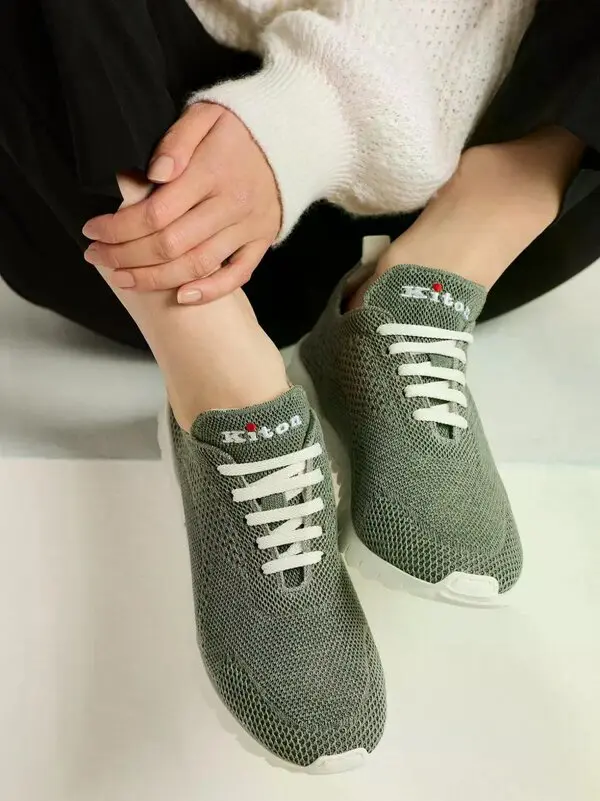 Kiton Fits Cotton Sneakers