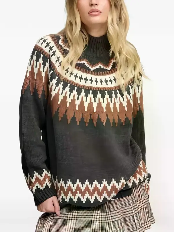 Superdry Fairisle High-neck Sweater