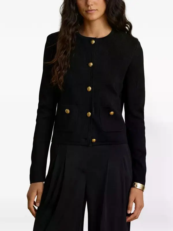 Ralph Lauren Crew-neck Long-sleeve Cardigan