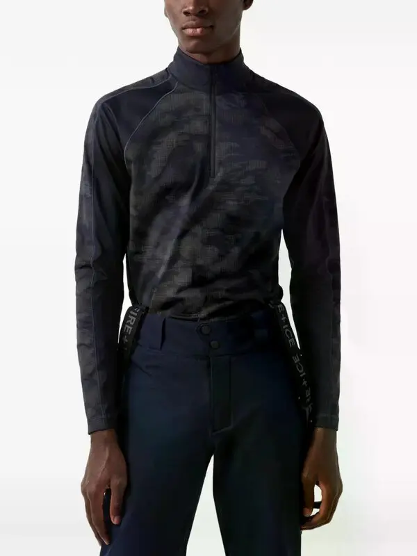 Bogner Premo Reflective-print Performance Top