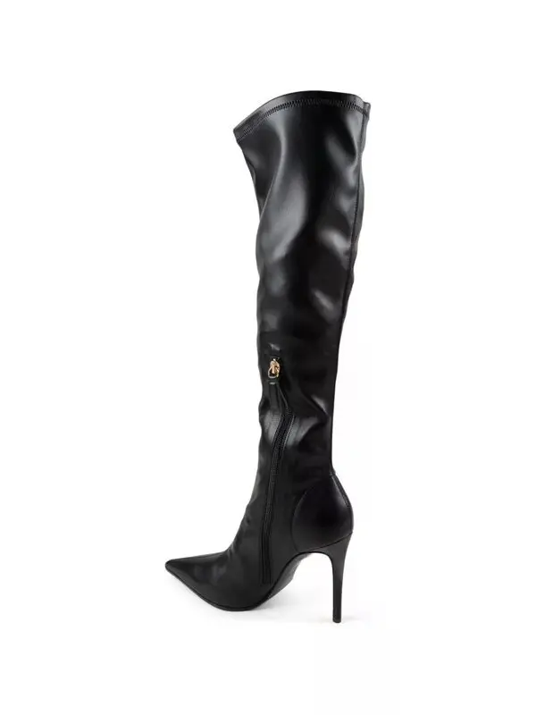 CHUCKIES Pointed-toe Stiletto-heel Boots