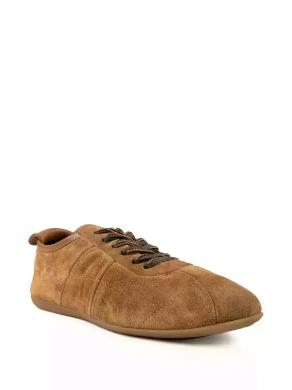 CHUCKIES Suede Panelled Sneakers