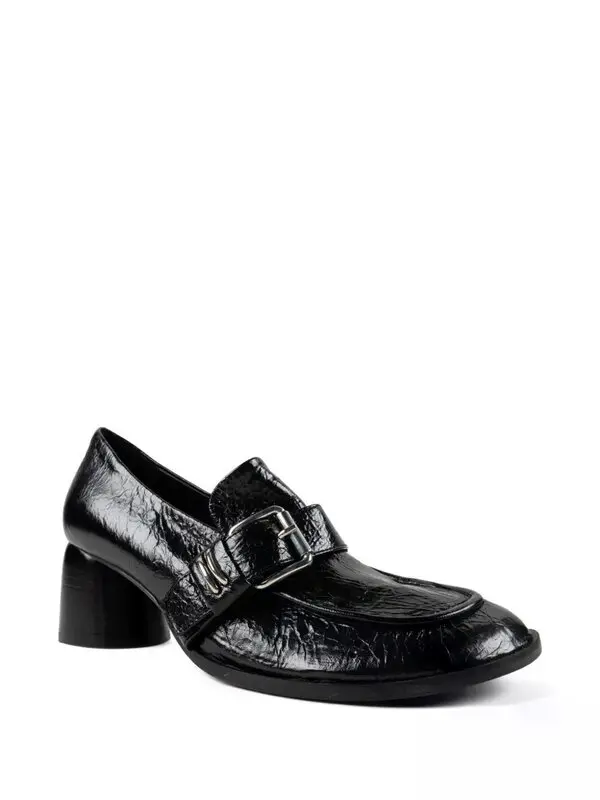 CHUCKIES Buckle-fastening Block-heel Pumps