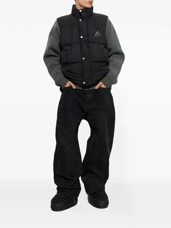 Moose Knuckles Everest Quilted Logo-plaque Gilet