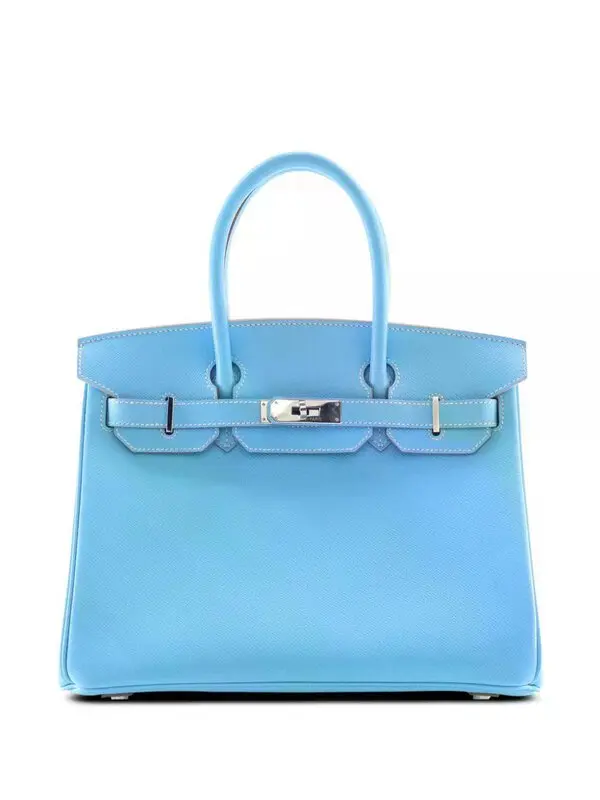 Hermès 2011 Epsom Candy Verso Birkin Retourne 30 Handbag