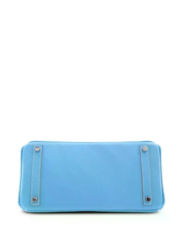 Hermès 2011 Epsom Candy Verso Birkin Retourne 30 Handbag