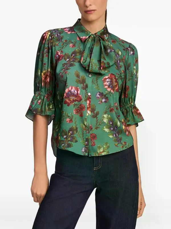 Cinq À Sept Fiona Pussy-bow Shirt