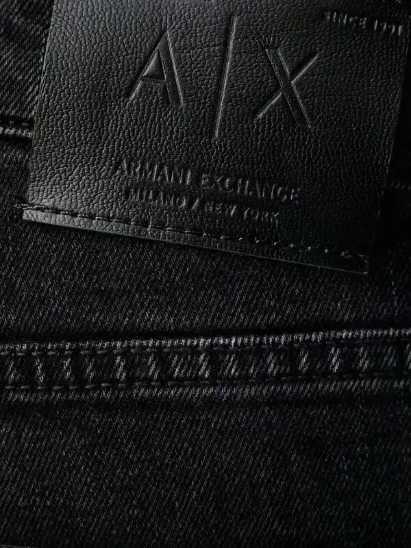 Armani Exchange Logo-patch Jeans