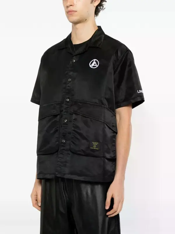 PEACE AND AFTER Linkin Park × Patch Pocket Shirt