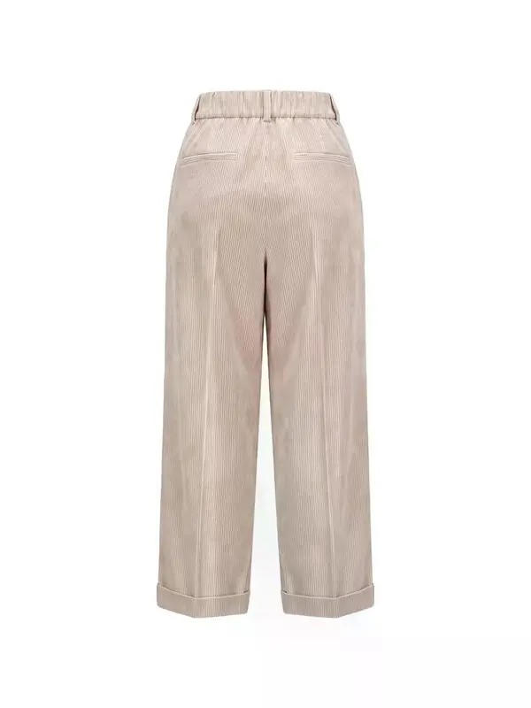 Peserico Corduroy Pleated Trousers