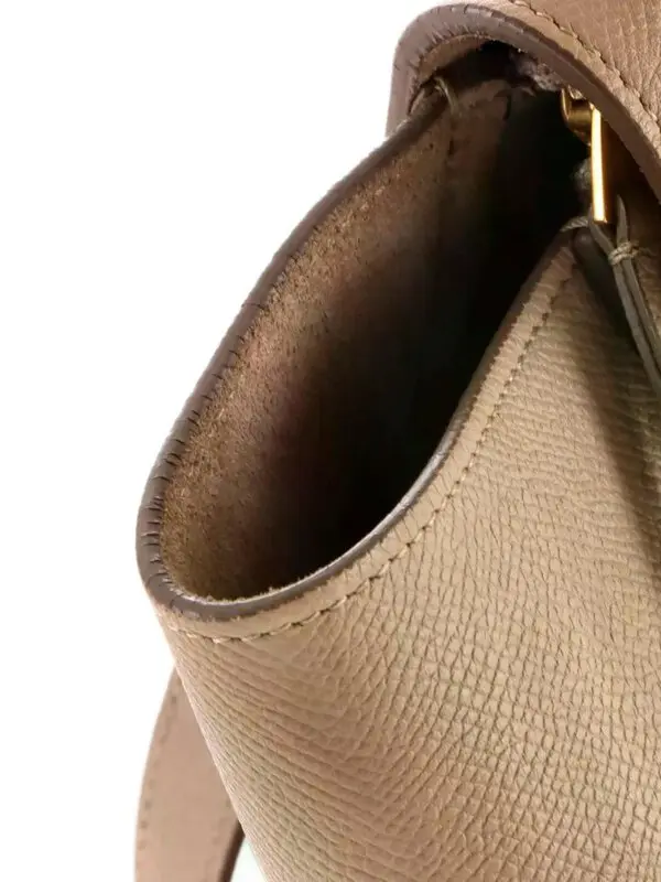 Celine Belt Bag Textured Leather Mini Satchel