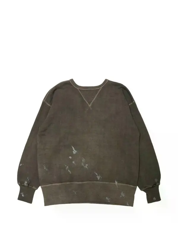 TAIGA TAKAHASHI Lot.603 Paint-splatter Sweatshirt