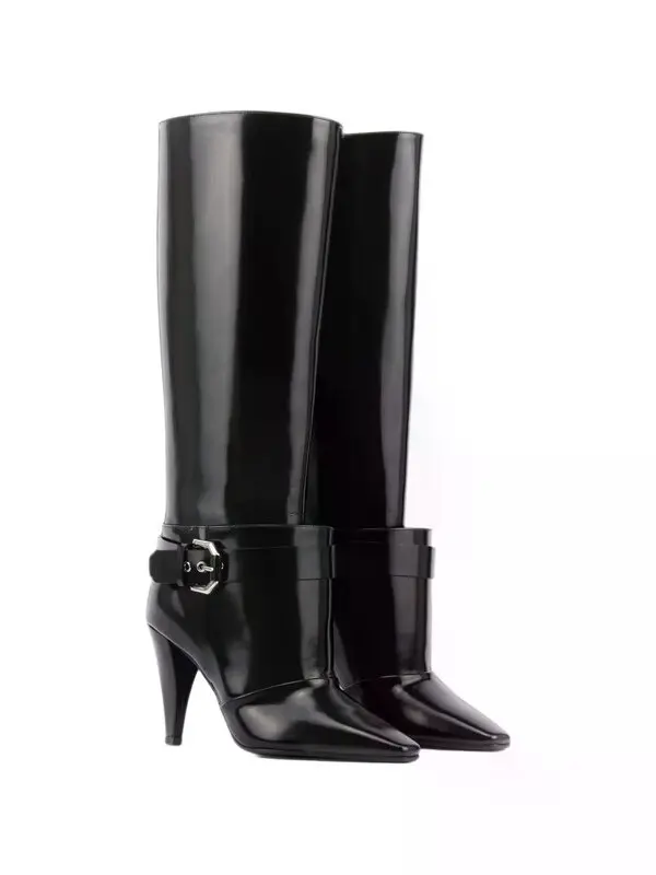 LANVIN Buckle-detail Knee-high Boots