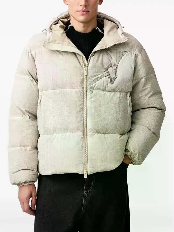 HELIOT EMIL Carabiner Hooded Puffer Jacket