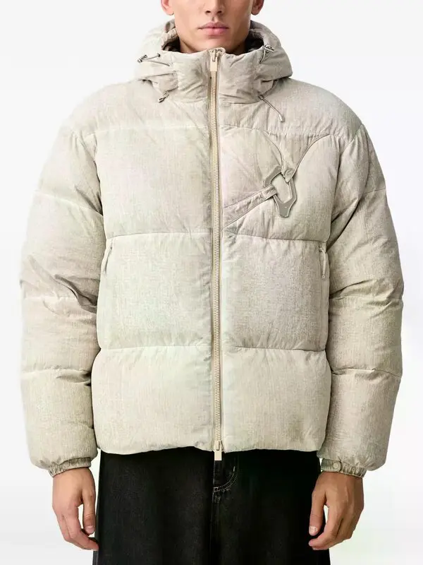 HELIOT EMIL Carabiner Hooded Puffer Jacket