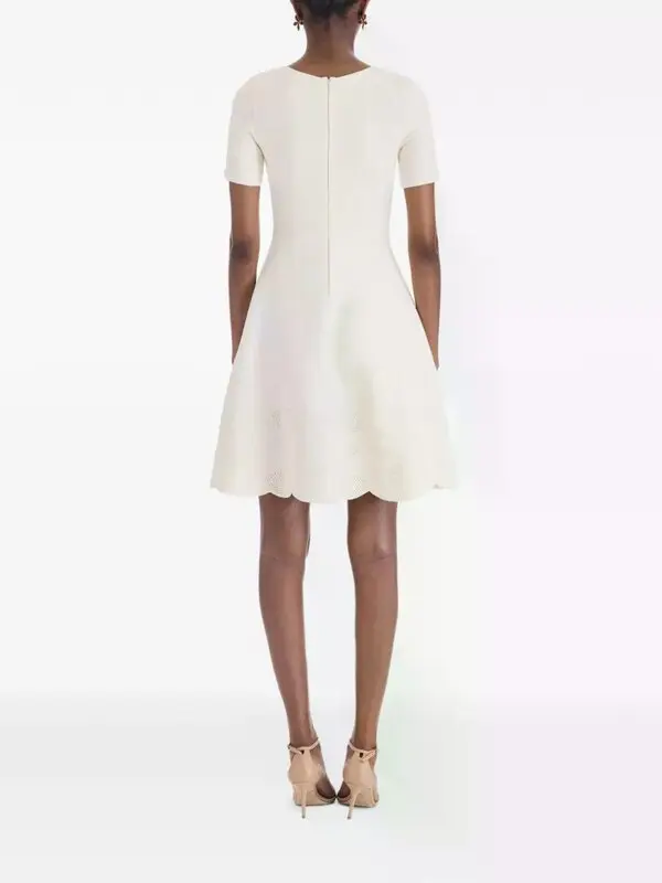 Oscar De La Renta Jacquard Mini Dress