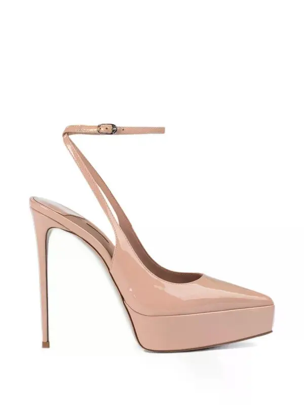 LE SILLA Uma Platform Slingback Pumps