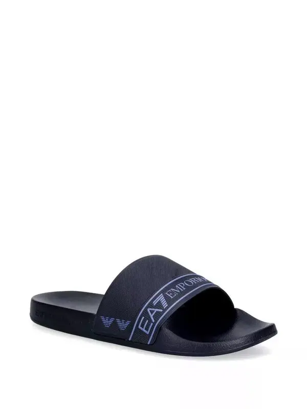 EA7 Logo-print Slides