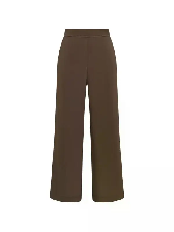 Malìparmi Cady Flared Trousers - Brown