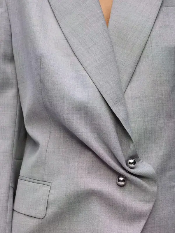Karl Lagerfeld Pierced-detail Blazer