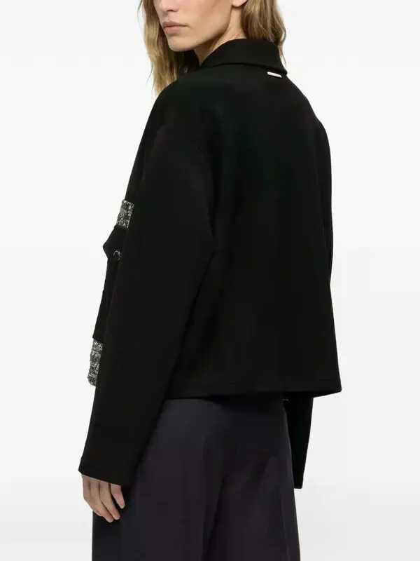 Karl Lagerfeld Bouclé-panel Jacket