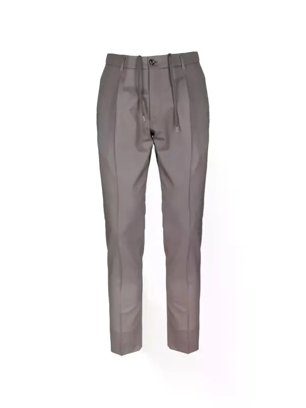 BE ABLE Pleated Drawstring-waist Trousers