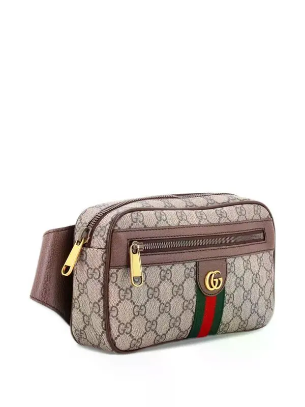 Gucci Ophidia Gg Coated Canvas Medium Belt Bag