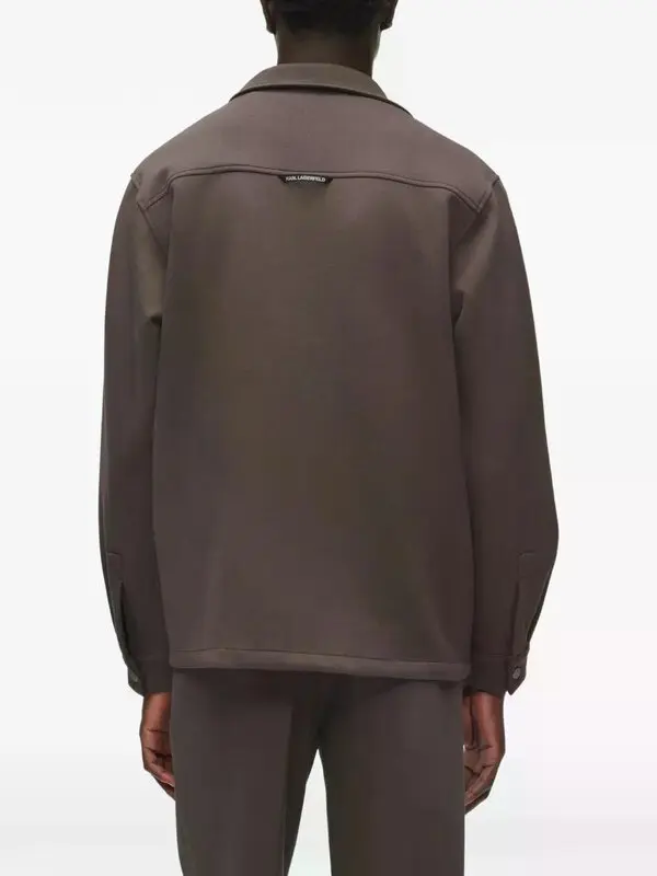 Karl Lagerfeld Chest Pocket Jersey Overshirt