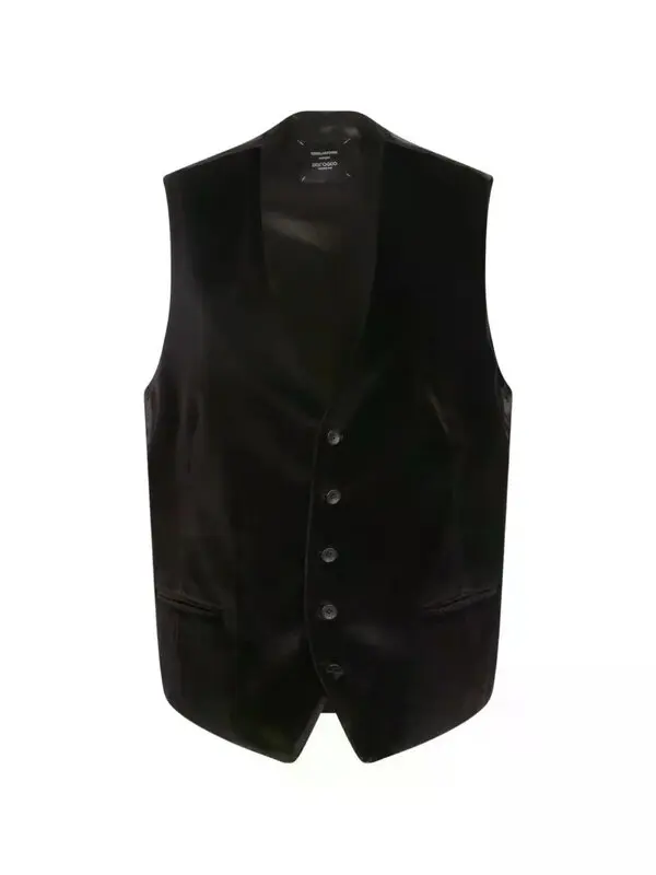 Tagliatore Velvet Waistcoat