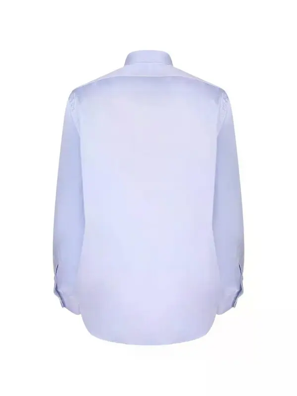 DELL'OGLIO Spread-collar Button-up Shirt