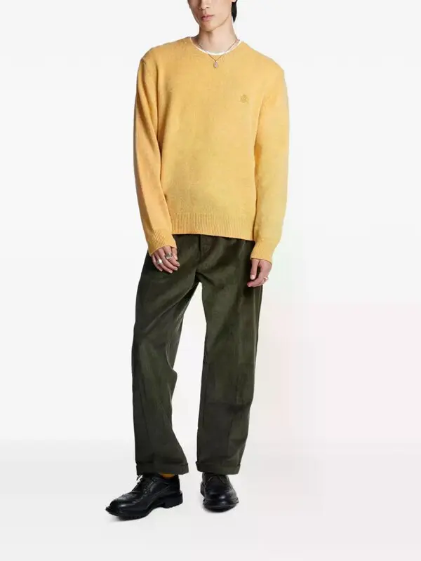 BARACUTA Embroidered-logo Sweater