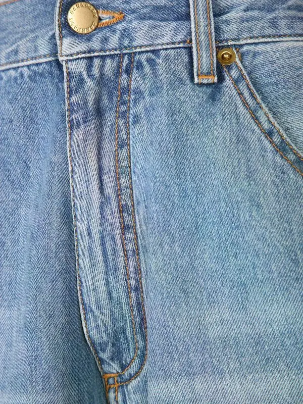DARKPARK Faded Barrel-leg Jeans