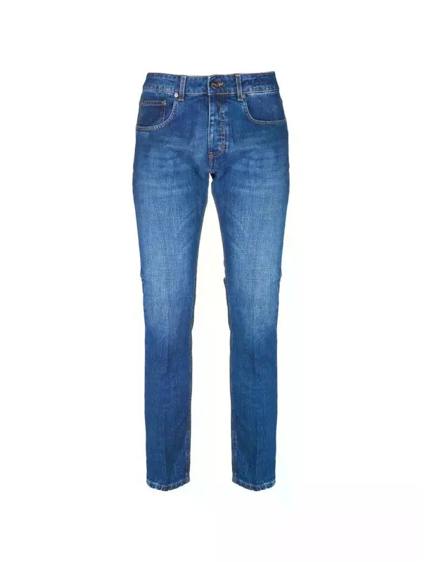 BE ABLE Washed Slim-fit Jeans