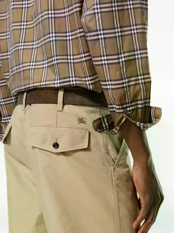 Burberry Cotton Chino Trousers