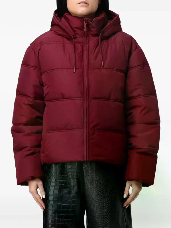 DISCLAIMER Quilted Hooded Jacket