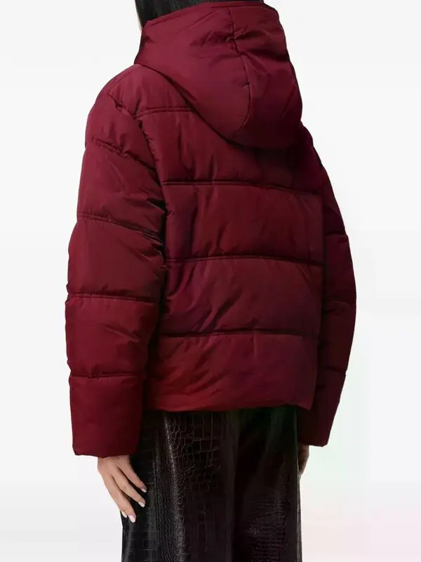 DISCLAIMER Quilted Hooded Jacket