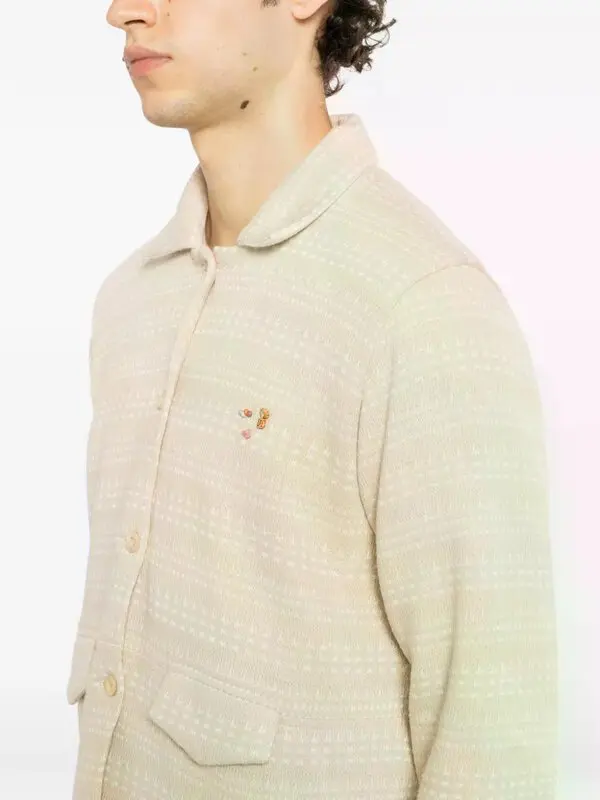 YOUNG N SANG Knitted Crop Jacket