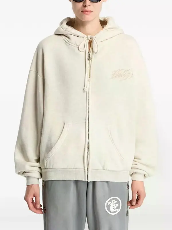 HELLSTAR Tattoo-logo Zip-up Hoodie