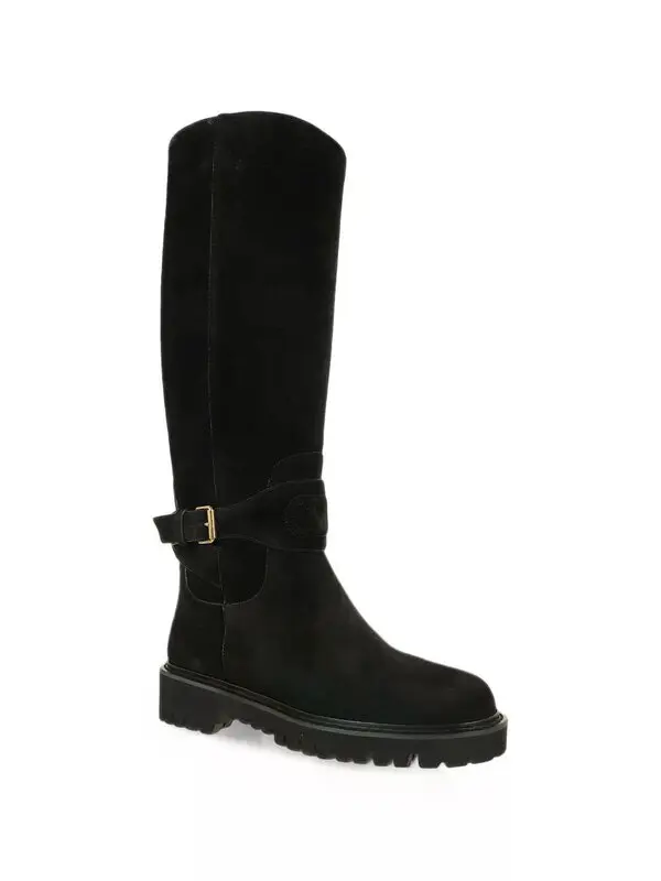 Valentino Garavani Vlogo Signature Split-leather Boot 40mm