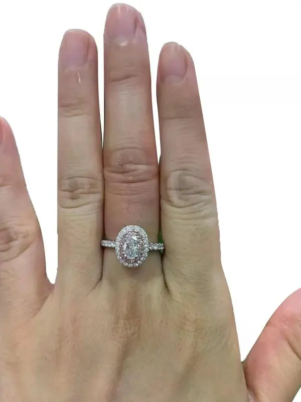 HYT JEWELRY Diamond Double-halo Ring