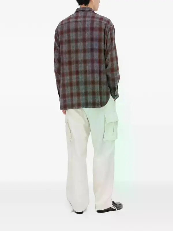 KAPTAIN SUNSHINE Check-pattern Button-down Shirt