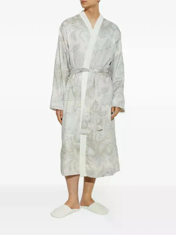 Etro Paisley-print Cotton Dressing Gown