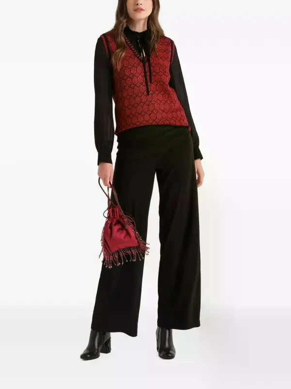 Malìparmi Tecno Jersey Panelled Trousers