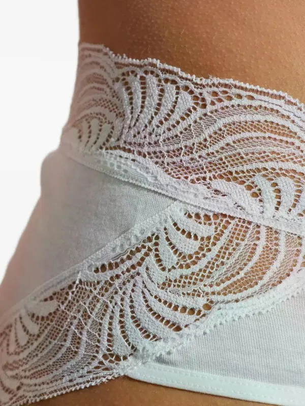 Hanro Lace-trim Cotton Briefs